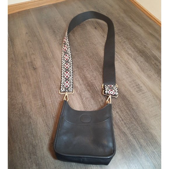 Ahdorned | Bags | Ahdorned Aztec Messenger Bag Black Vegan Faux Leather ...